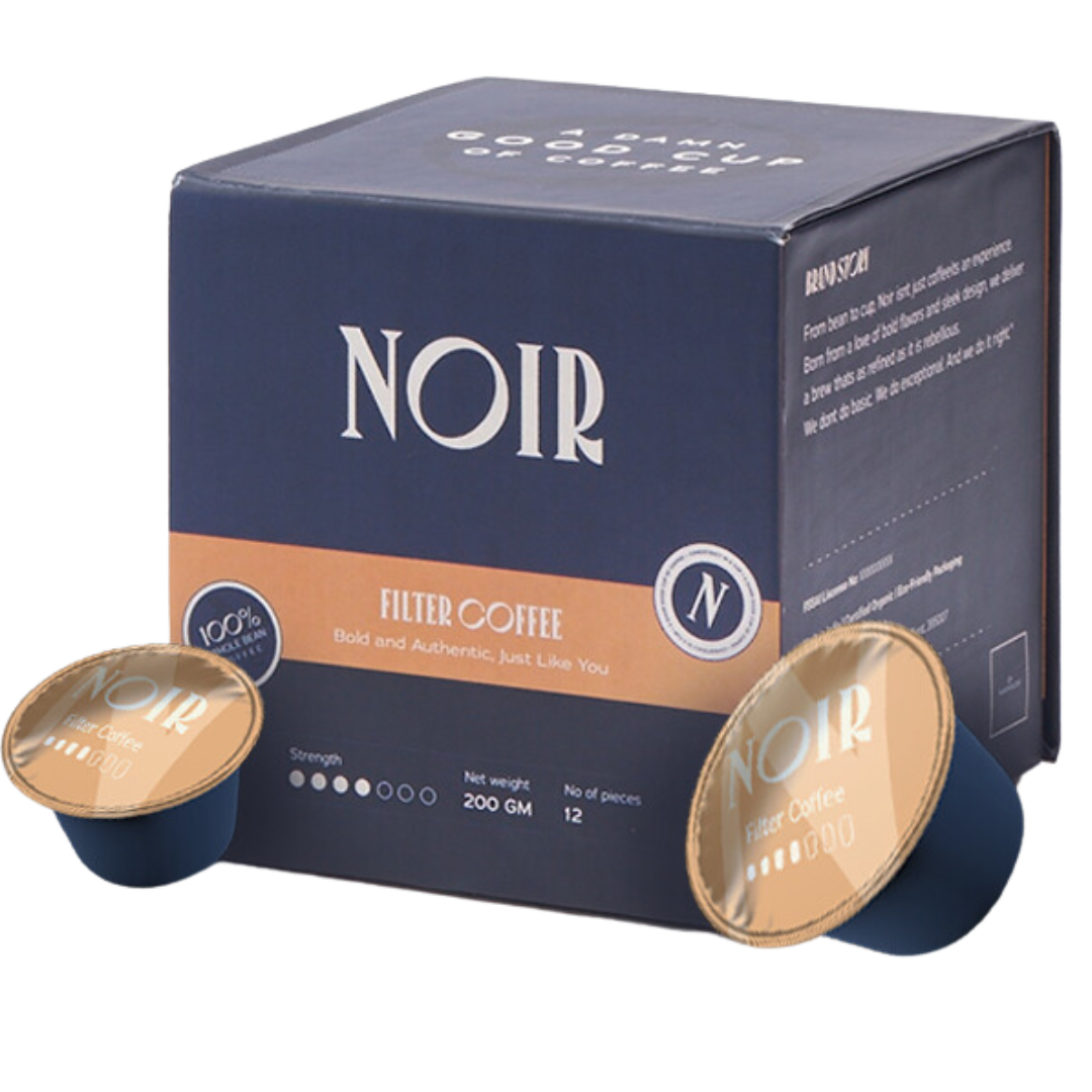 Filter Coffee Pods – Experience NOIR